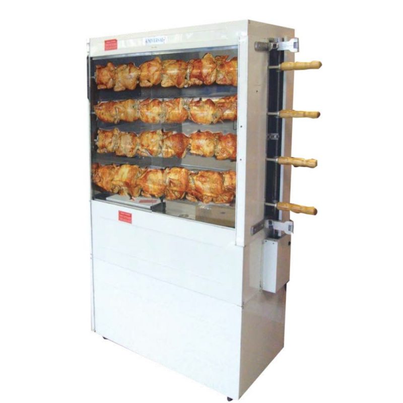 Asador de Pollo Universal UA-102 | 20 Pollos